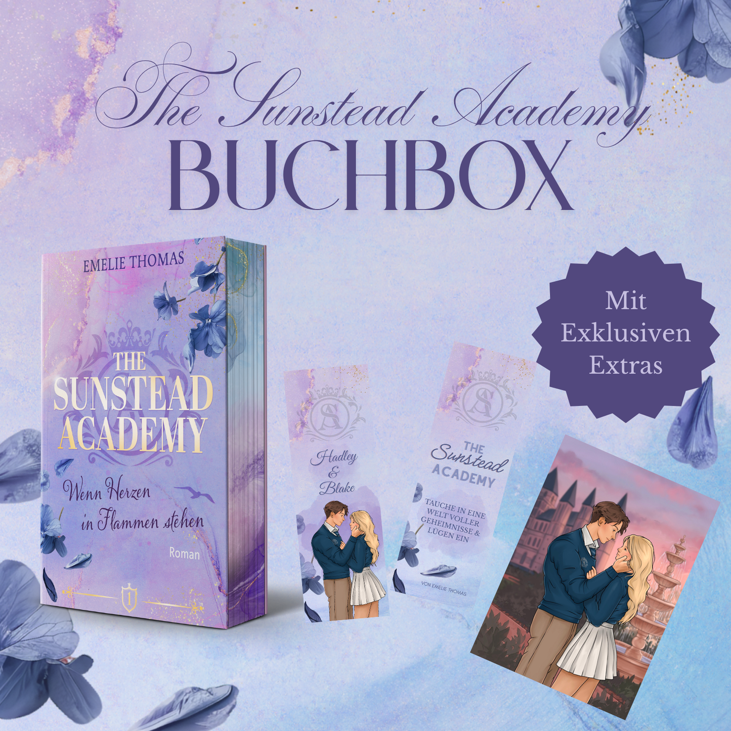 Exklusive Buchbox - The Sunstead Academy Band 1 – Emelie Thomas ...